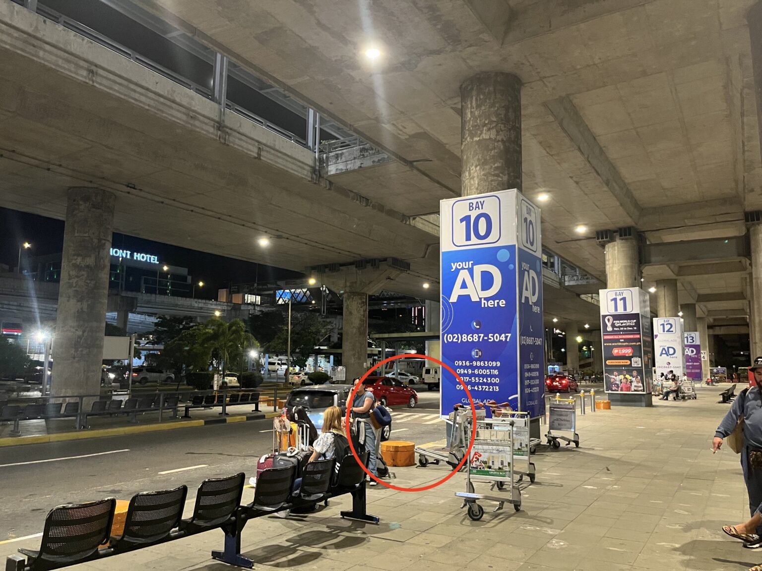 ニノイ・アキノ空港第3ターミナル待ち合わせ場所 | NIPPI - フィリピンレンタカー